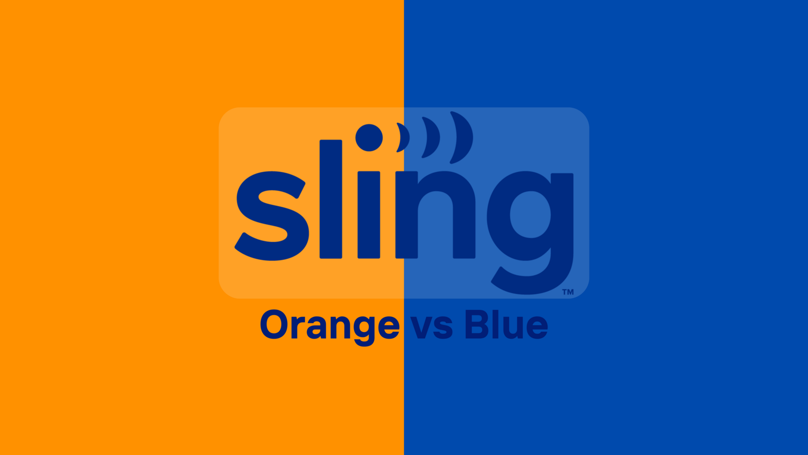 Sling Orange vs. Blue: Key differences explained | Yardbarker
