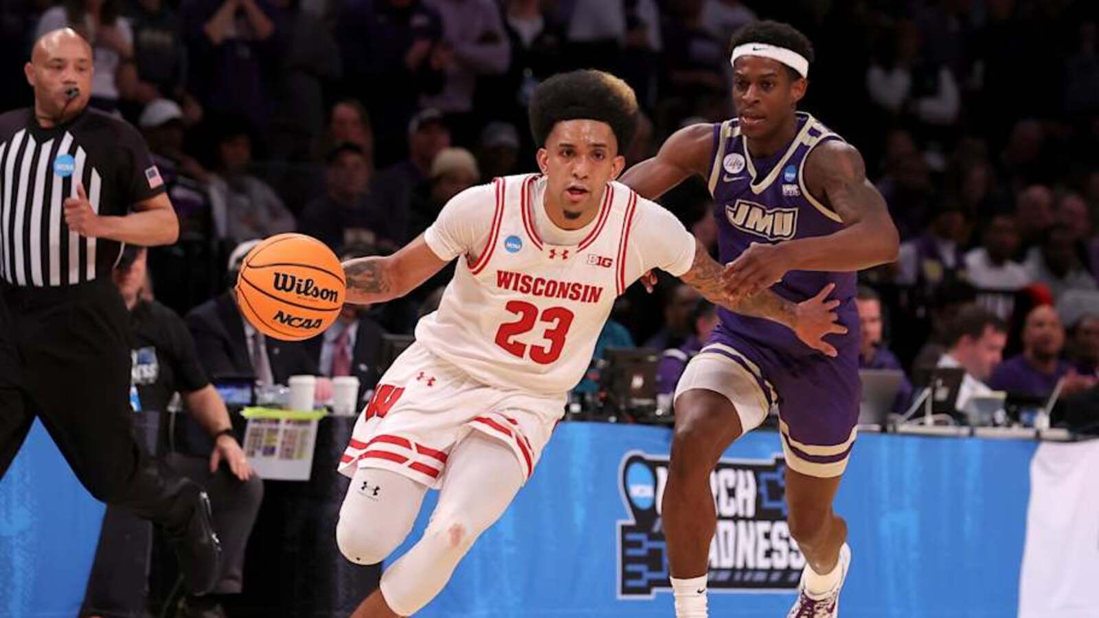 Ex-Badgers transfer Chucky Hepburn signs two-way deal with Toronto ...