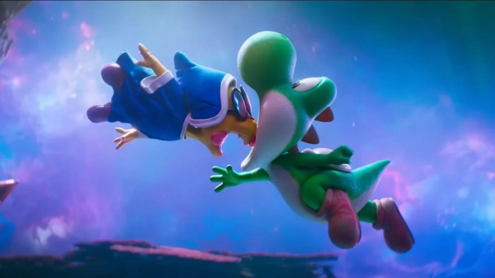 Yoshi lays an egg in 'The Super Mario Galaxy Movie' Super Bowl teaser ...