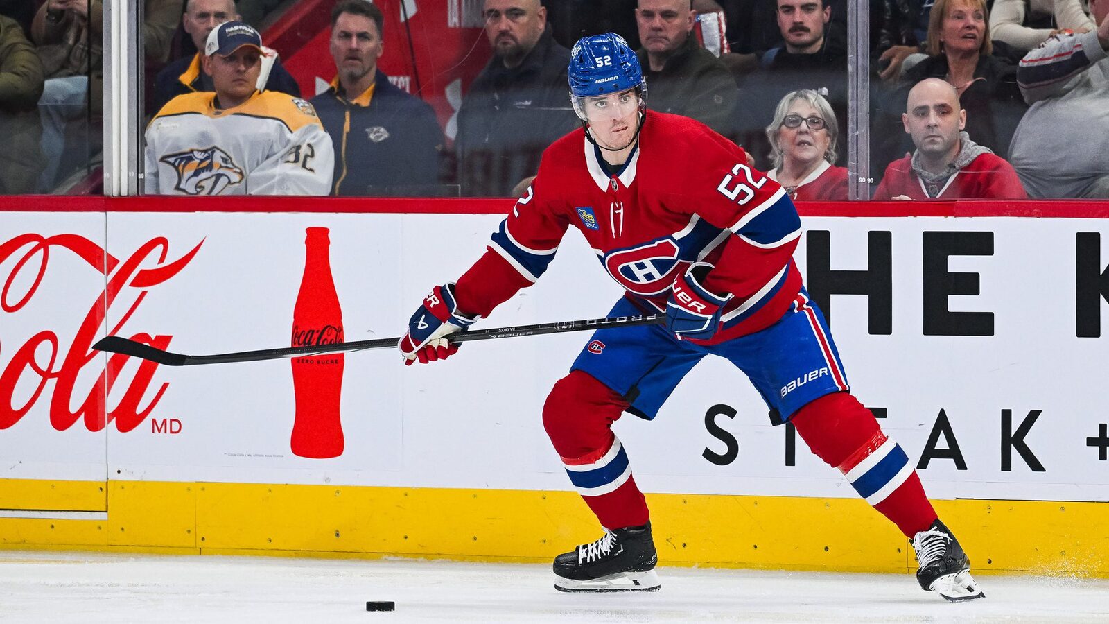 Canadiens acquire Alexandre Carrier from Predators for Justin Barron ...