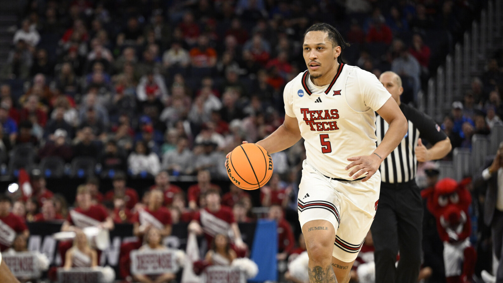 Texas Tech’s Darrion Williams drops S-bomb in postgame interview ...