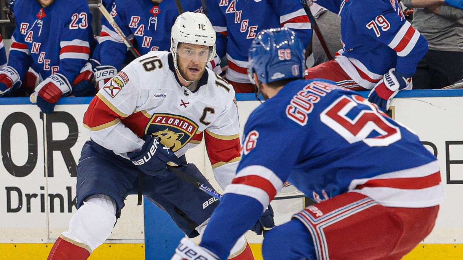 Watch: Rangers, Panthers bring the physicality to Game 2 | Yardbarker