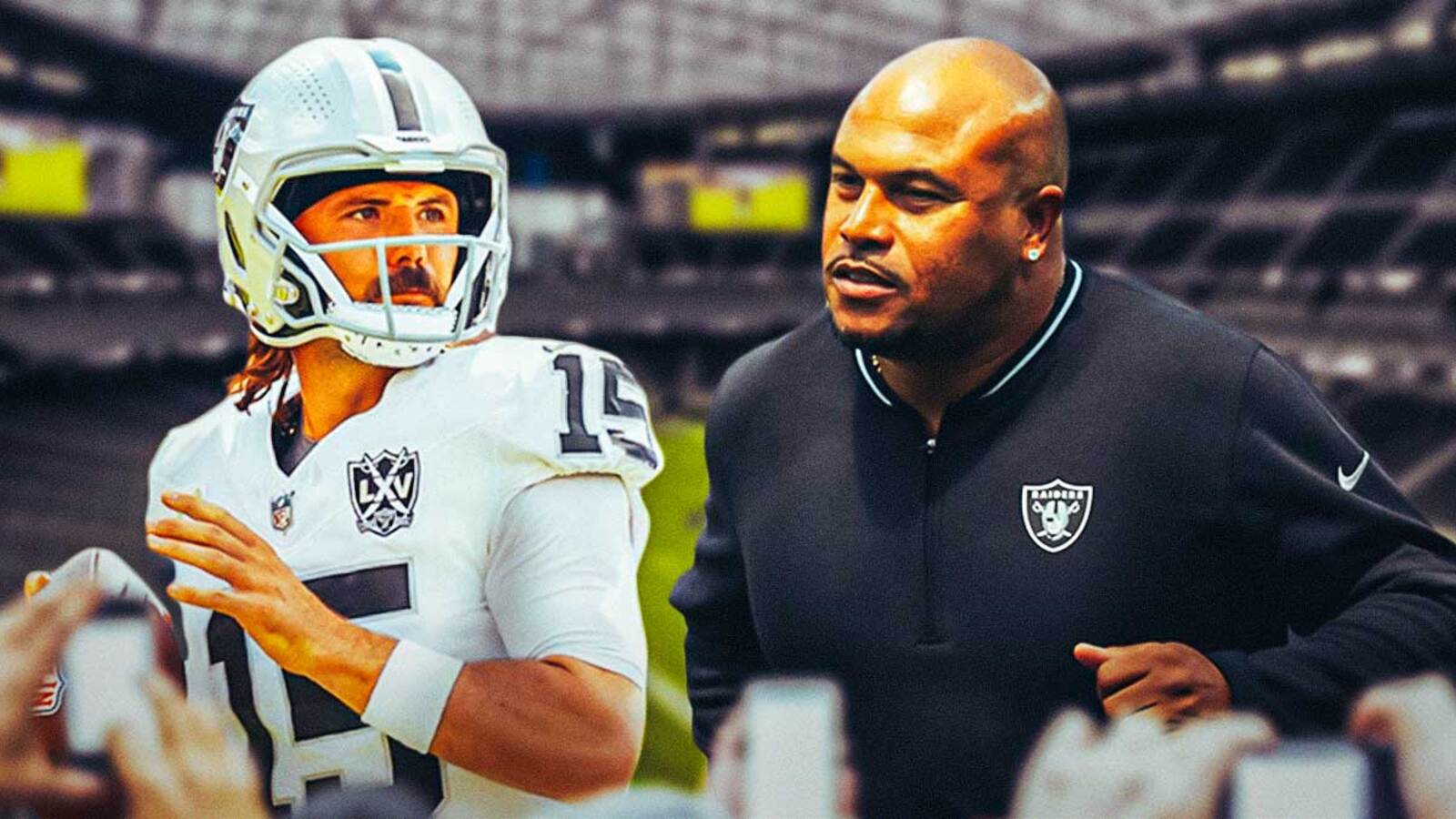 Raiders’ Antonio Pierce hints at QB change after blowout loss to Panthers | Yardbarker
