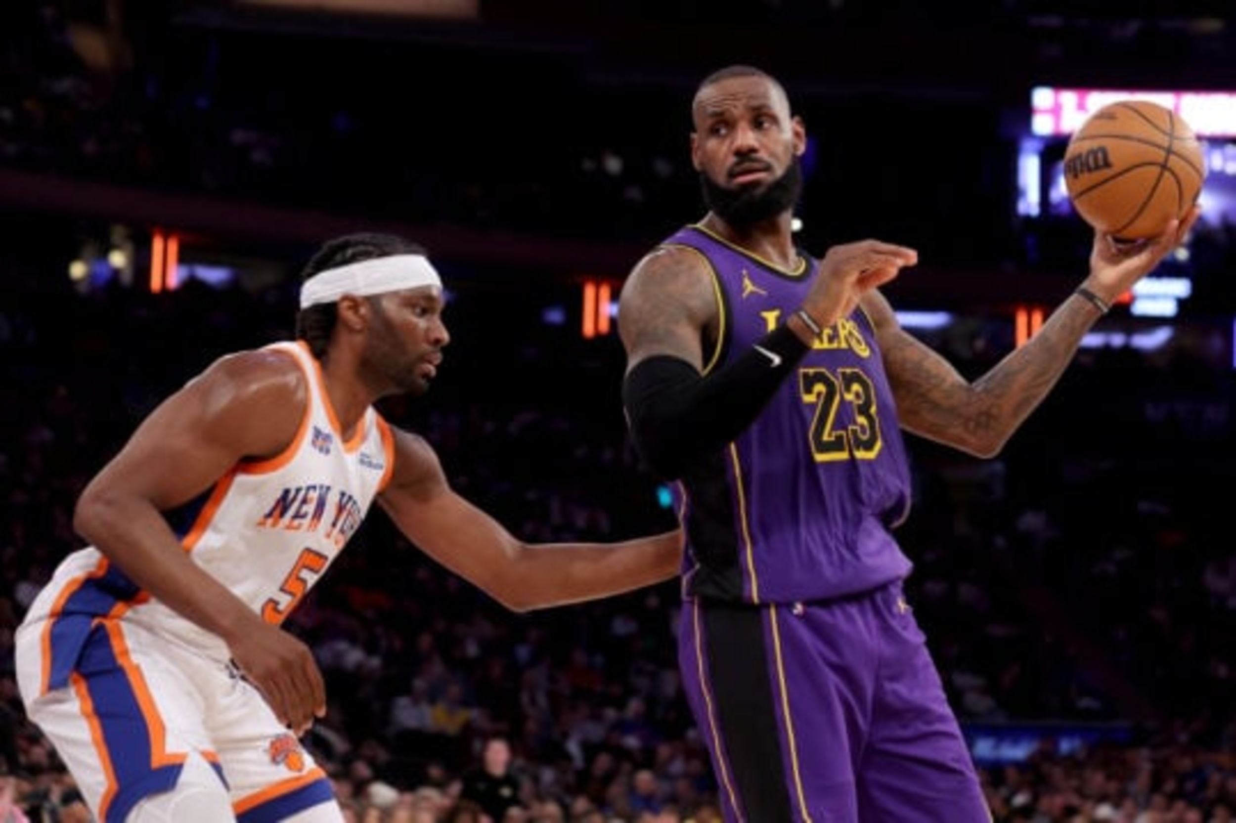 Lakers’ LeBron James urged to force a trade to Knicks or Warriors at ...