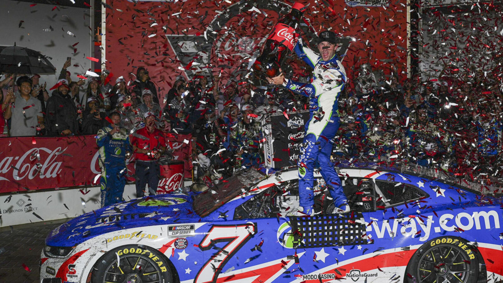 Denny Hamlin calls Coca-Cola 600 win for Daniel Suarez ‘a hell yeah ...