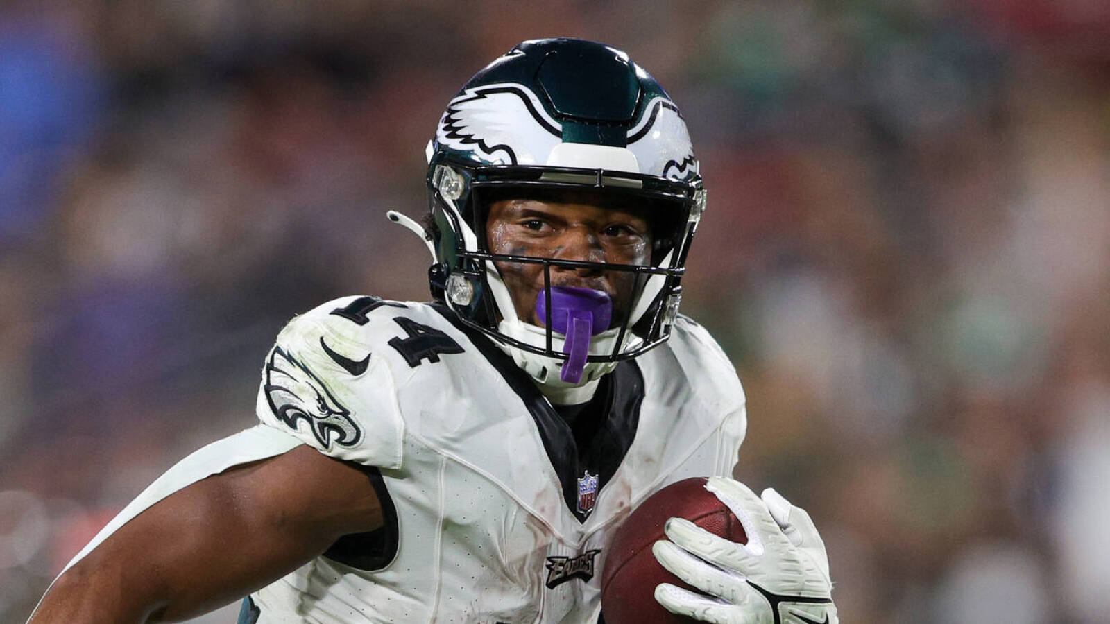 Eagles RB Kenneth Gainwell 'made a mistake' with his halftime act ...