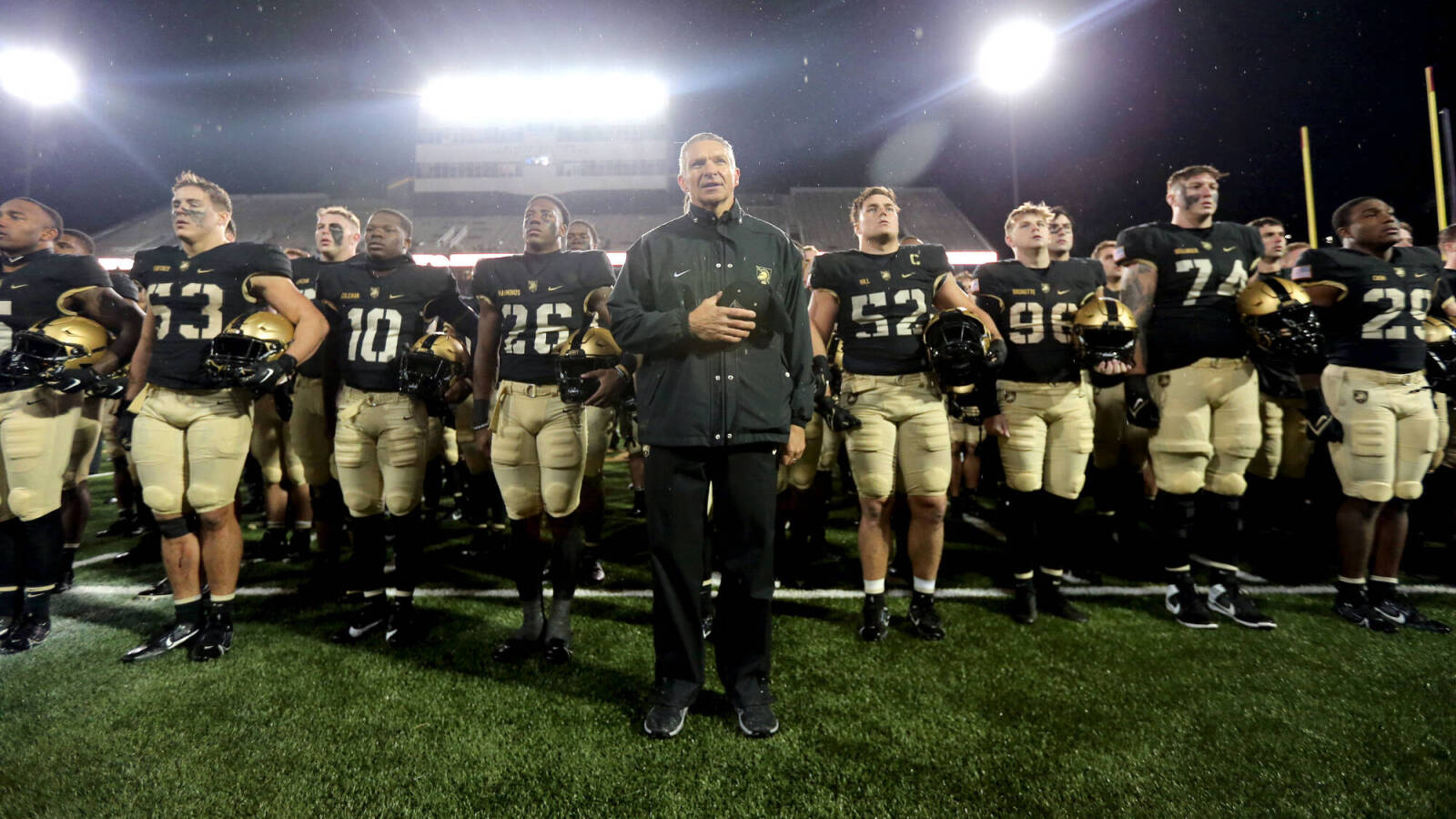 LSU paints end zone camouflage in honor of Army coming to town | Yardbarker