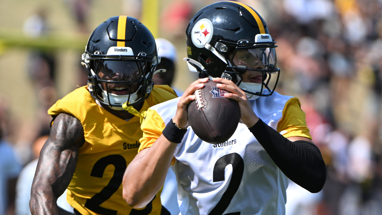 Fight Breaks Out At Pittsburgh Steelers Training Camp After Big Hit On ...
