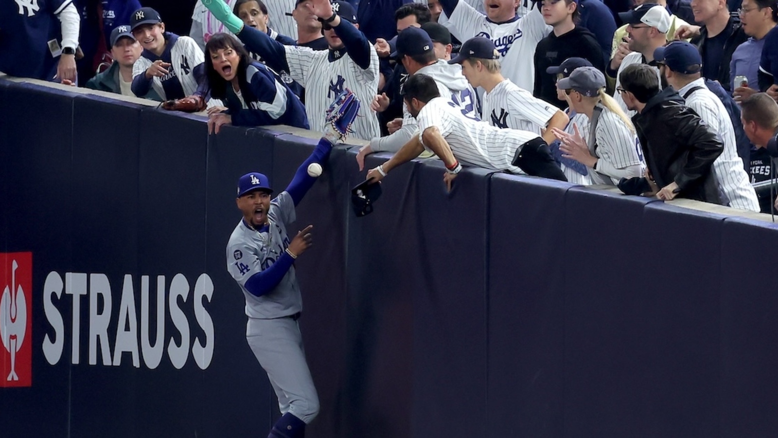 Yankees fan who ripped ball away from Mookie Betts ejected, per MLB ...