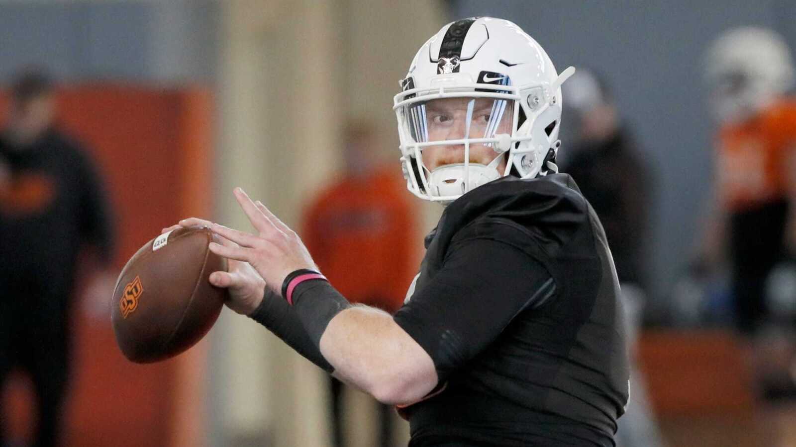 Oklahoma State QB celebrates first day of '19th grade' | Yardbarker