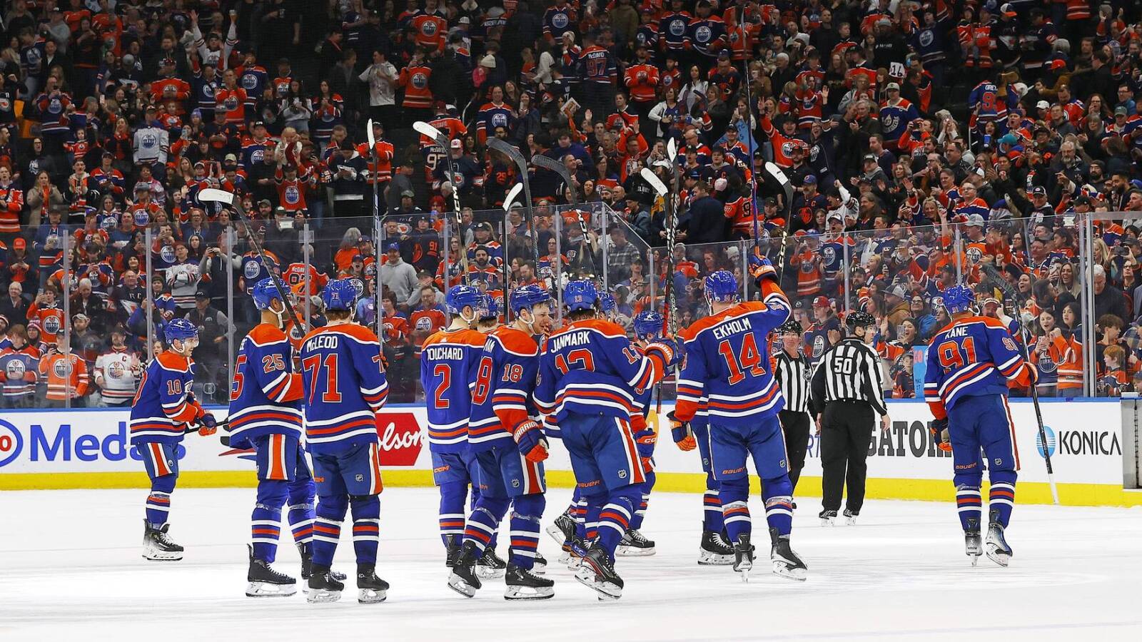 Oilers complete perfect January, head into All-Star break one win shy ...