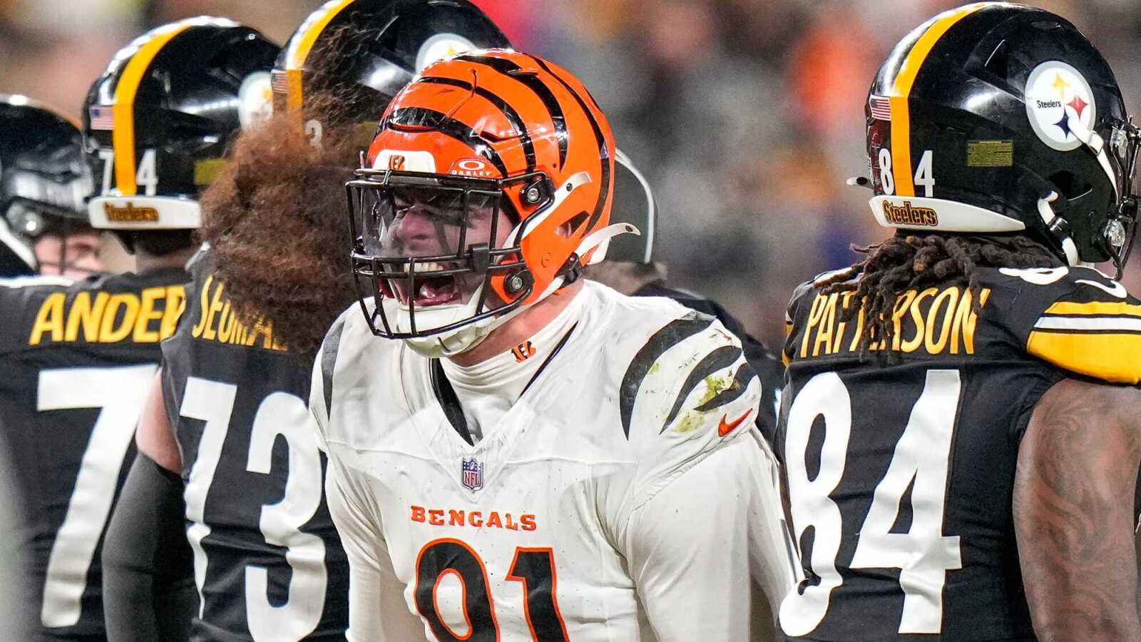 Cincinnati Bengals Defensive End Trey Hendrickson Has Career 2024-25 ...