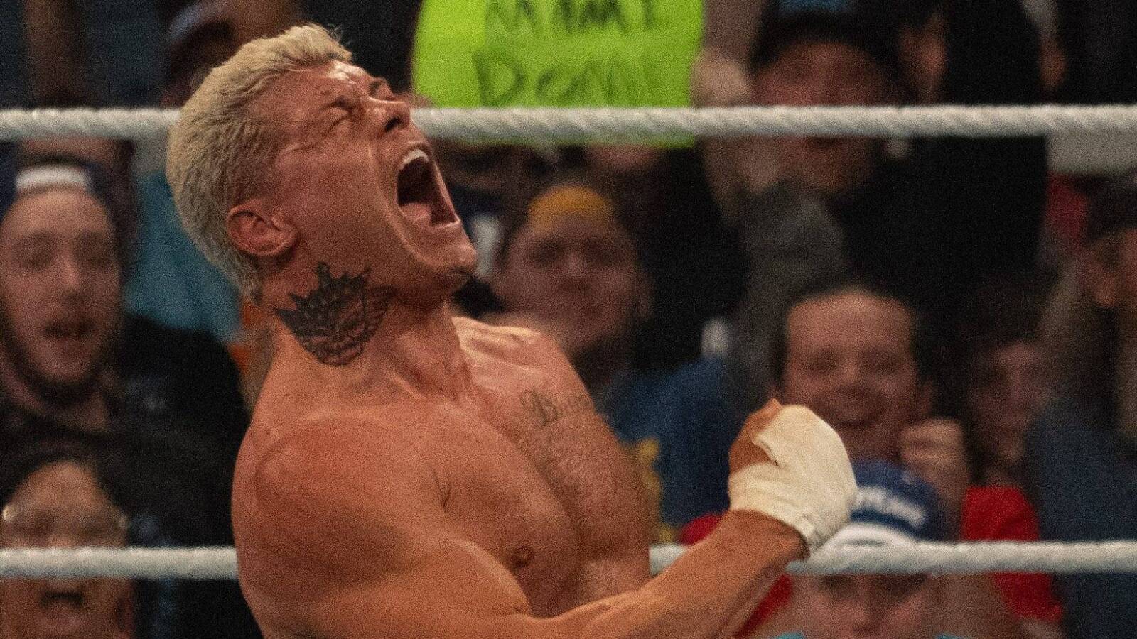 Cody Rhodes bleeding is a sign of WWE turning up the heat | Yardbarker