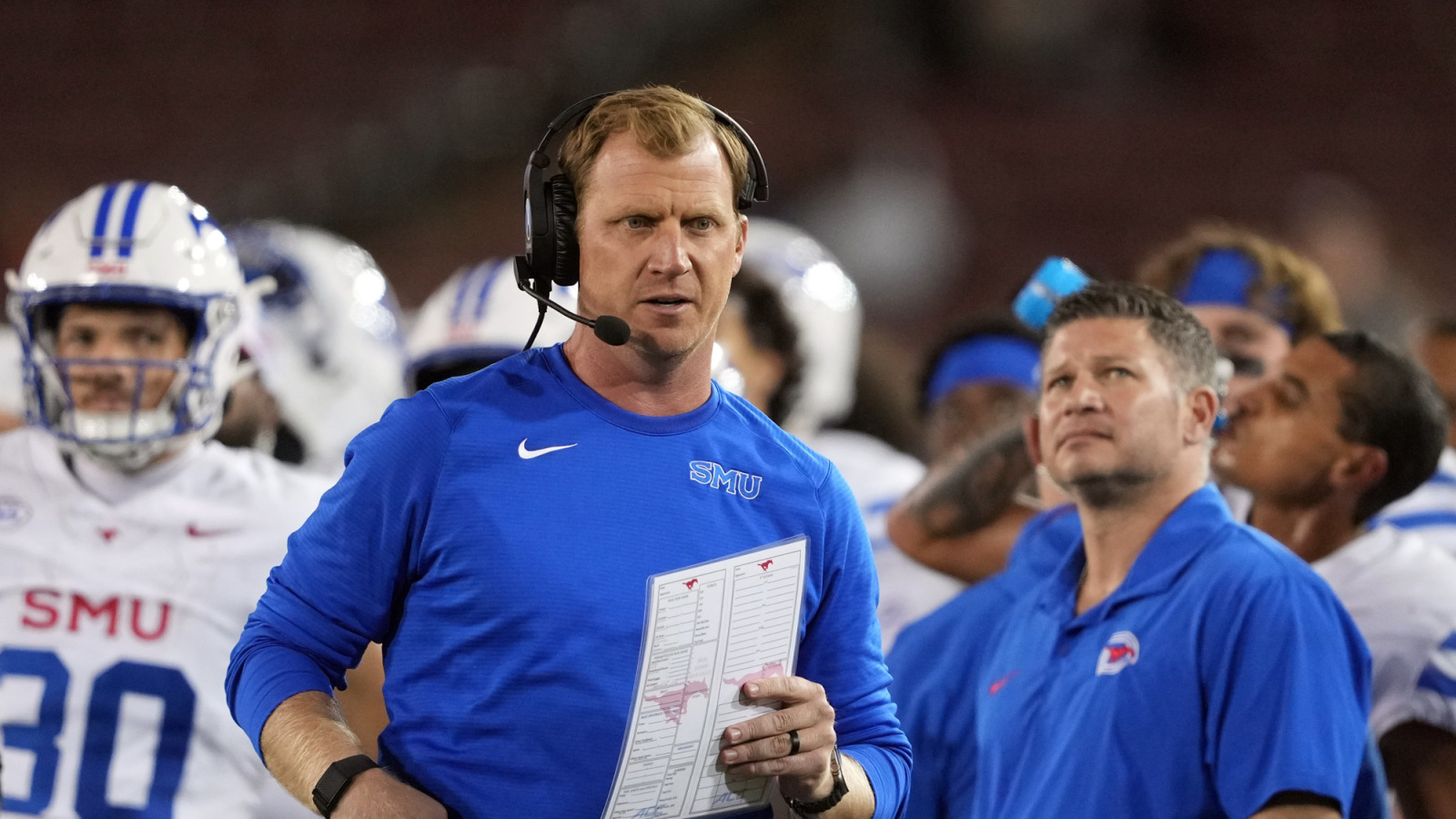 SMU coach addresses big concern about facing Penn State | Yardbarker
