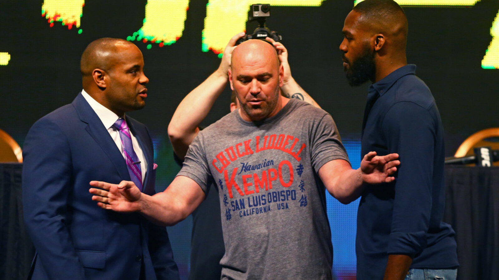 Jon Jones and Daniel Cormier Face Off Nine Years Since Last UFC Fight ...