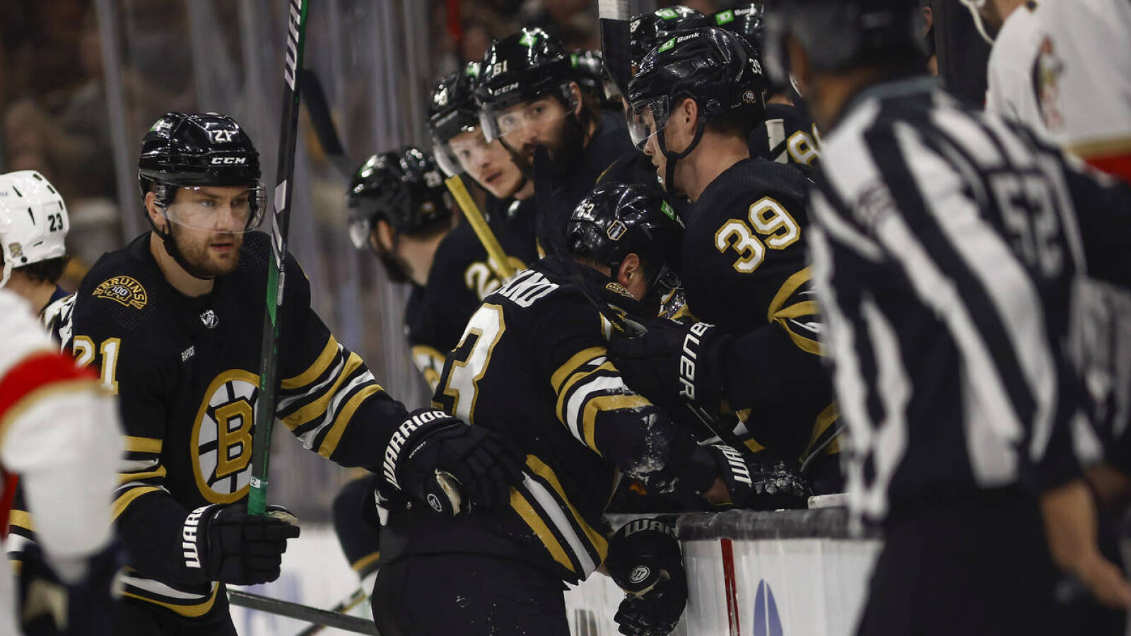 Watch: Camera angle shows how Brad Marchand was injured | Yardbarker