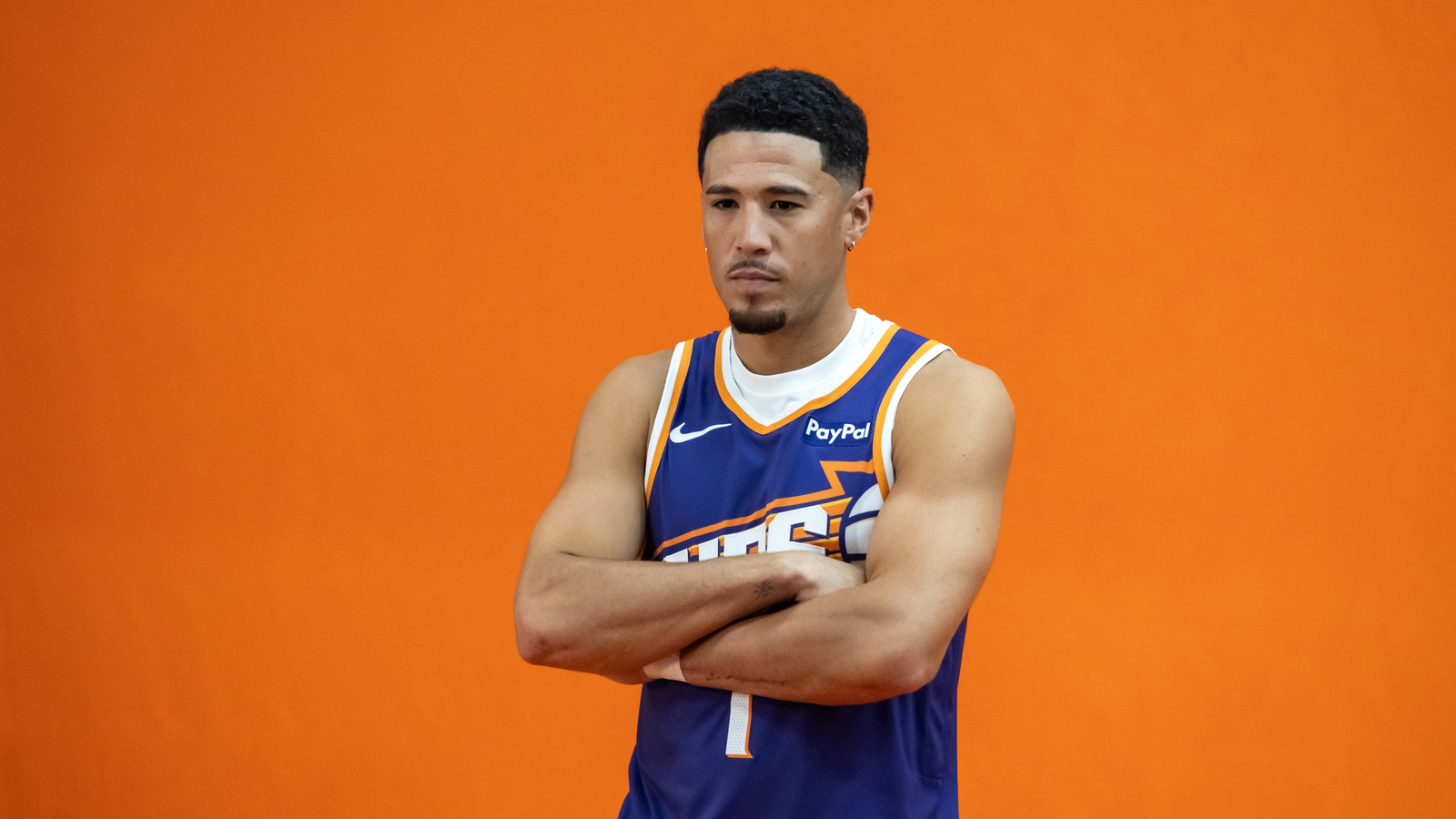 Devin Booker had 2-word trash talk for his former teammate Deandre ...