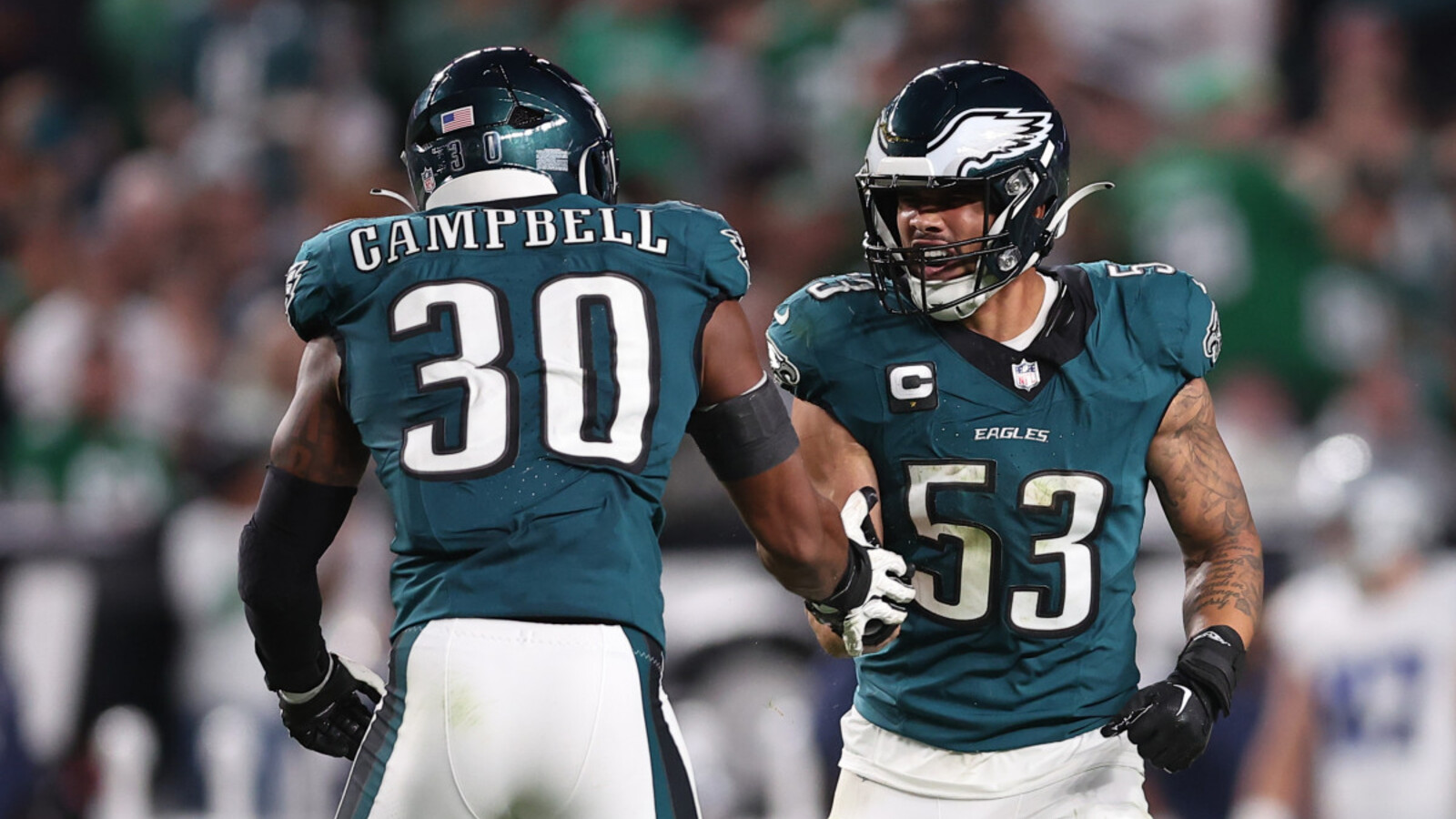 Nick Sirianni weighs in on Eagles rookie Jihaad Campbell's reassuring NFL debut vs Cowboys ...