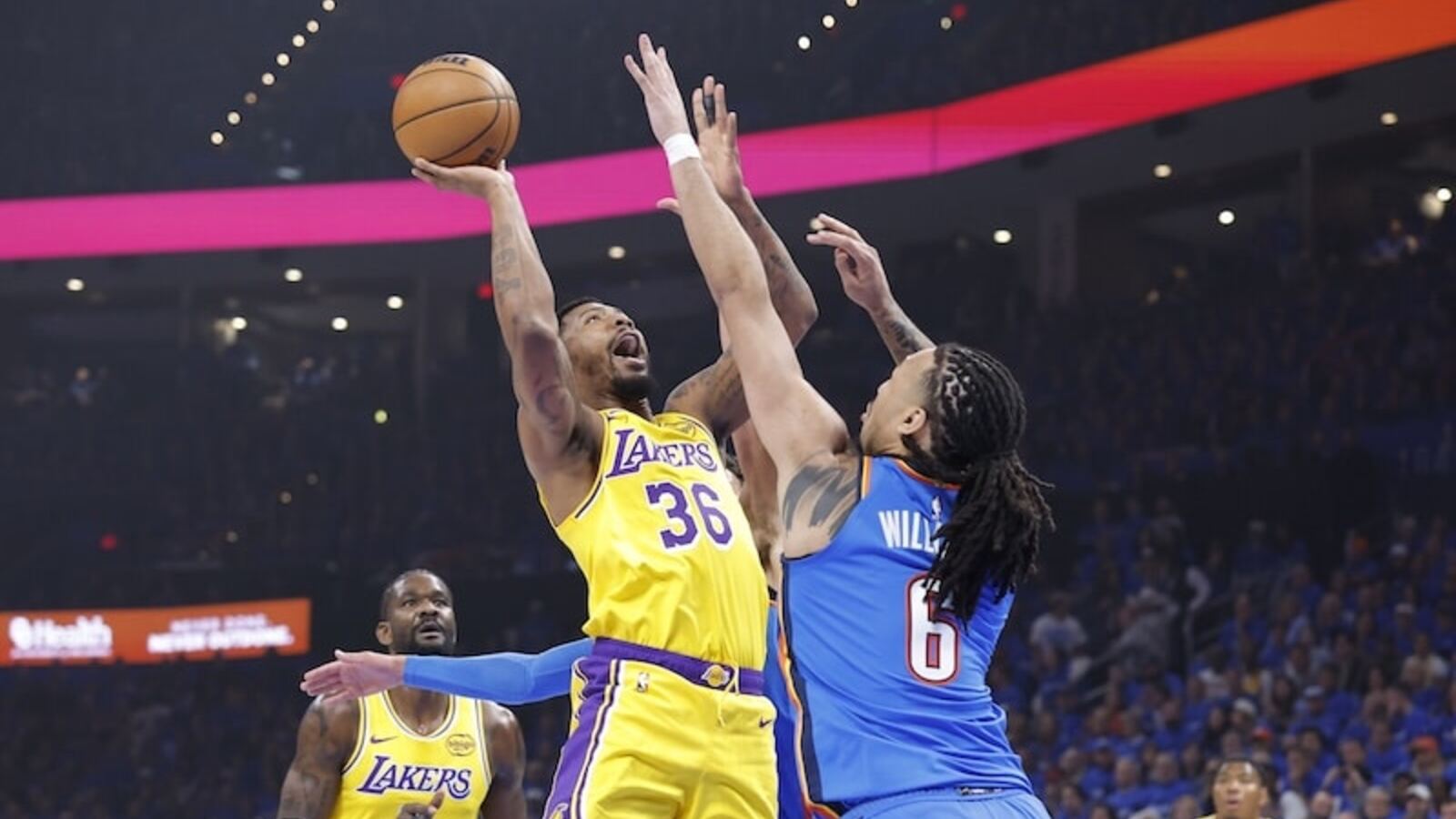 Marcus Smart Remains Confident Despite Lakers’ Game 1 Loss To Thunder ...
