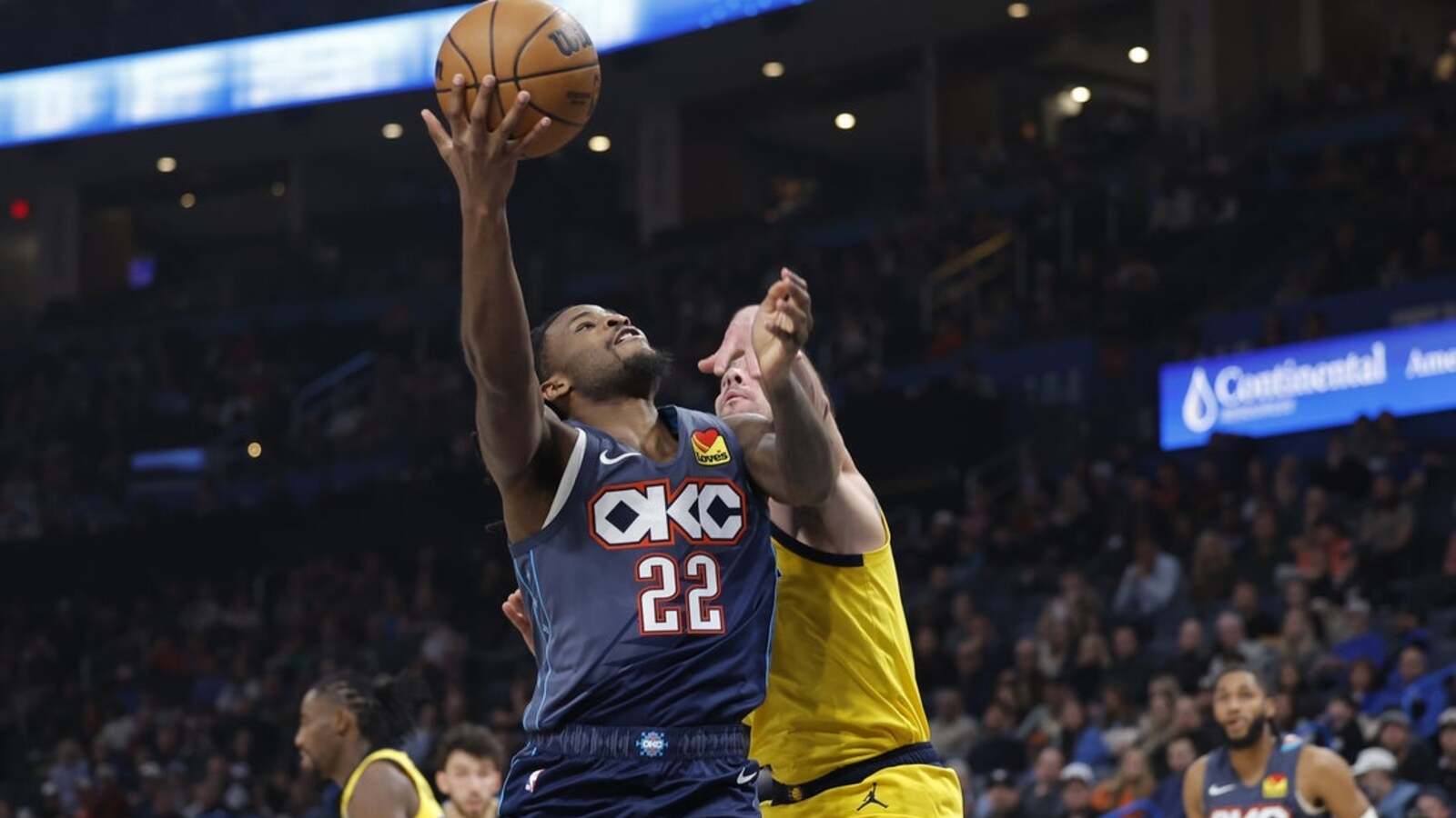Andrew Nembhard carries Pacers past Thunder in NBA Finals rematch ...