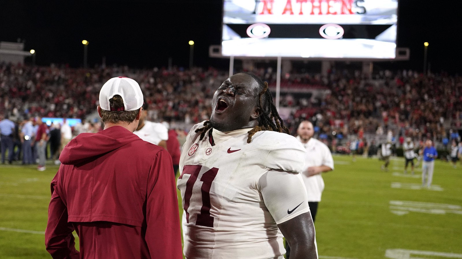 Alabama OL expected to go against Oklahoma despite getting dinged up vs ...
