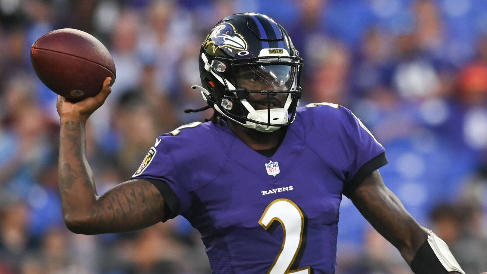 John Harbaugh: 'No question' Tyler Huntley can be starting QB in NFL ...
