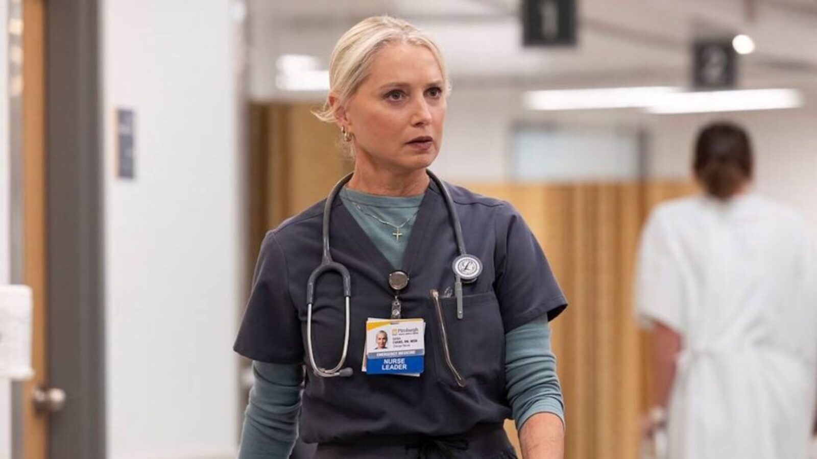 ‘The Pitt’s Katherine LaNasa Celebrates Emmys Love, Teases ‘Changed ...