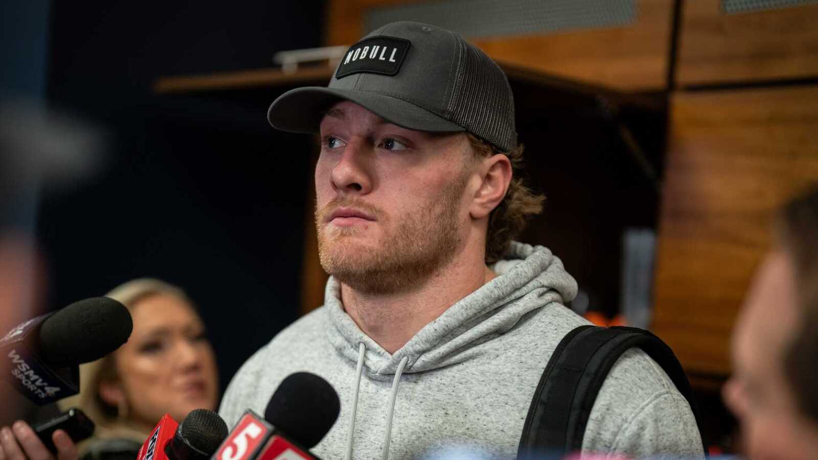 Why Titans' Levis is confident he can win competition for starting job ...