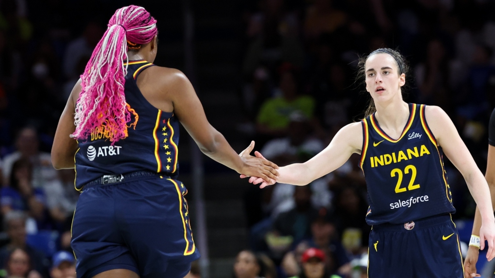 Offensive tweak involving Aliyah Boston, Caitlin Clark paying dividends ...