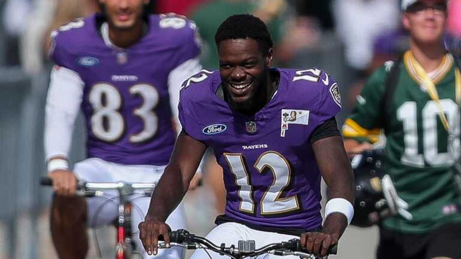 Ravens let go of pair of WRs on way to final 53-man roster | Yardbarker