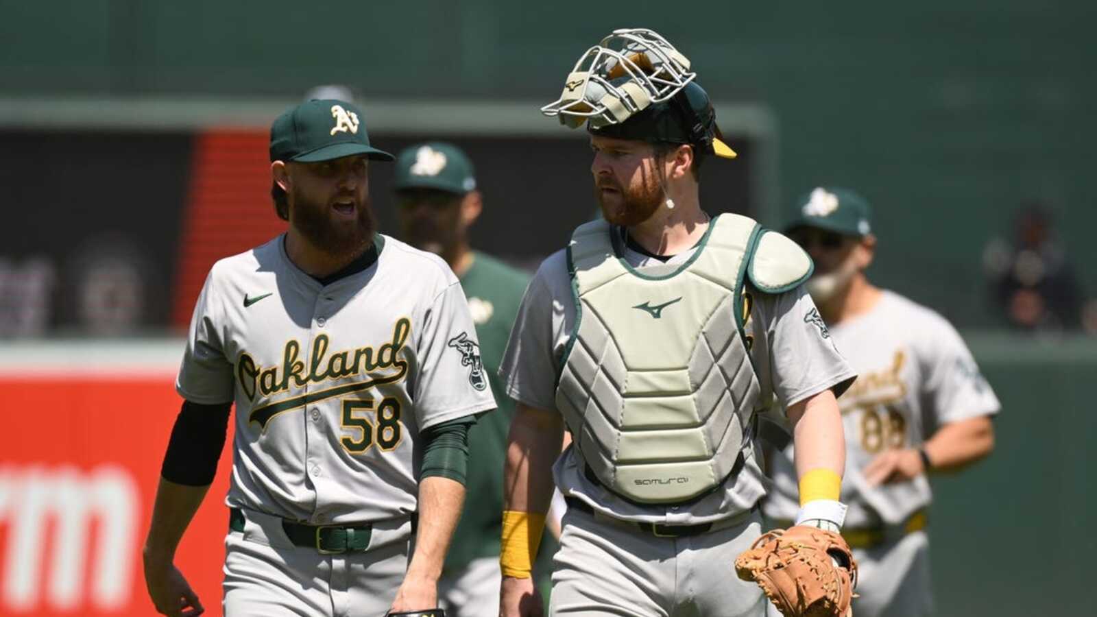 Kyle McCann's two-run homer lifts Athletics over Orioles | Yardbarker