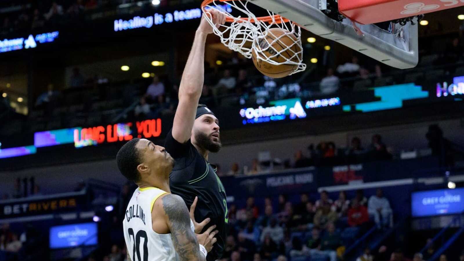 Pelicans score franchise-record 153, thrash Jazz | Yardbarker