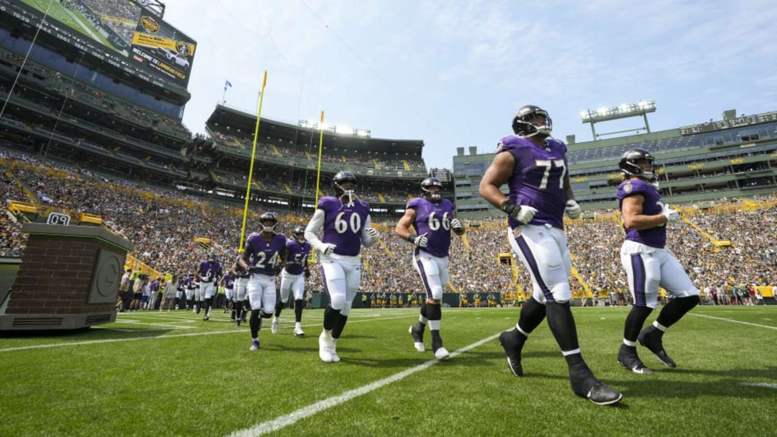 Ravens GM prepared for up-and-down season with young offensive line ...