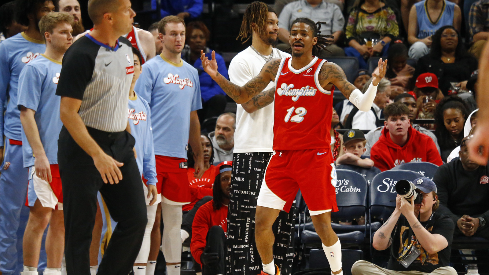 Ja Morant does controversial new grenade celebration | Yardbarker